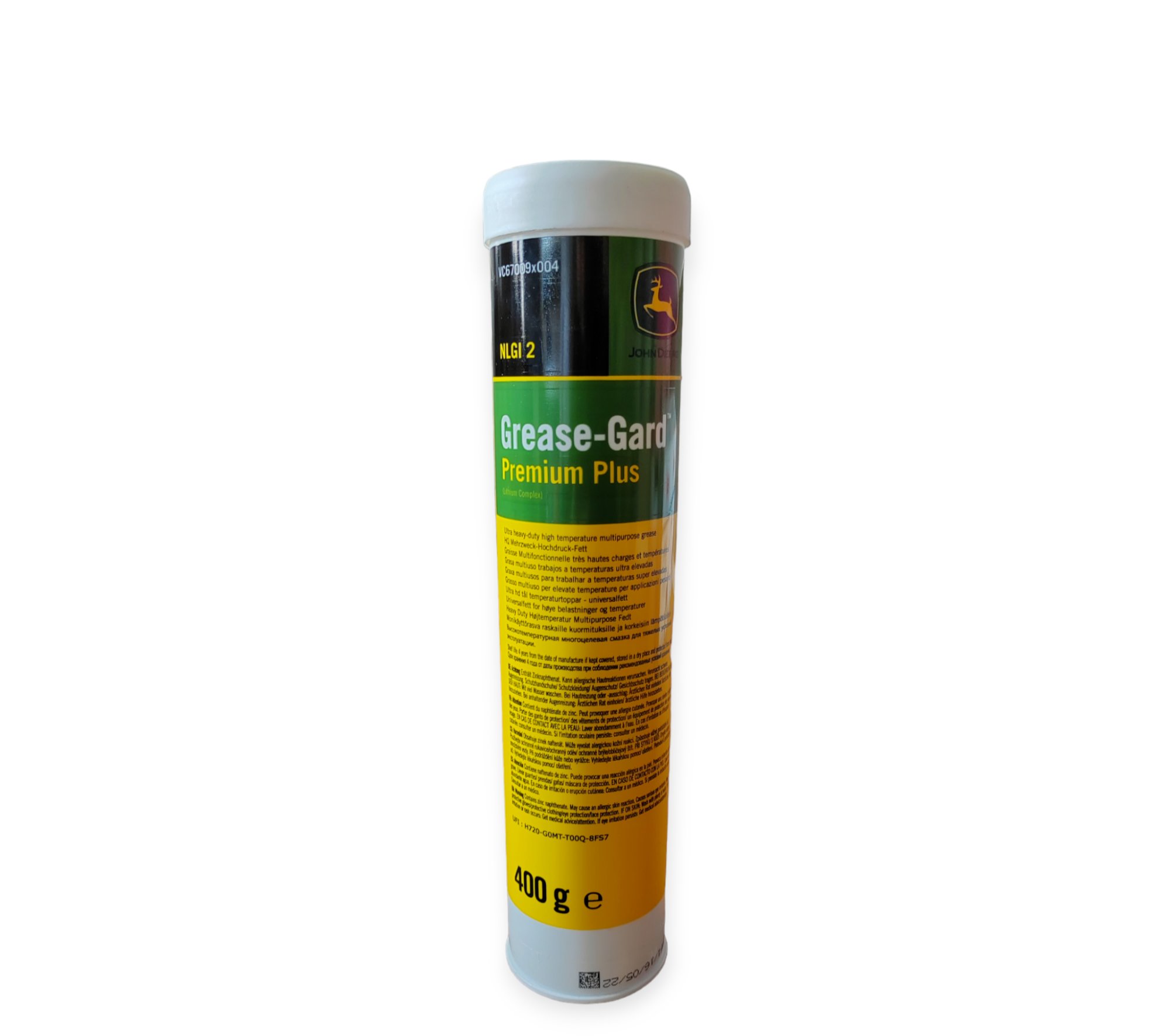 Mast JOHN DEERE GREASE-GARD Premium Plus NLGI 2 0,4KG – Kilsi web shop