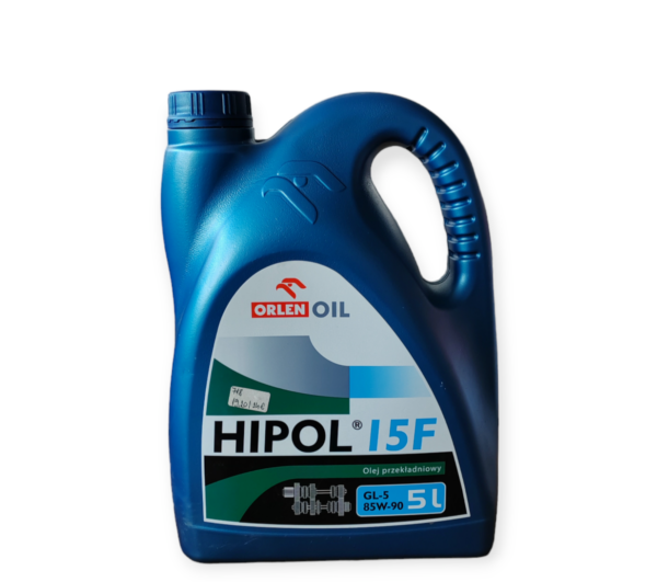 Ulje ORLEN HIPOL 15F, SAE 85W-90 GL-5, 5L – Kilsi web shop